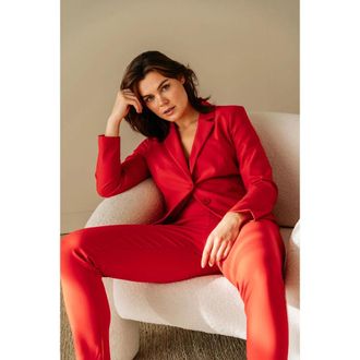 &Co Woman Damen, Hosen, Rot, 3XLGr&ouml;&szlig;e
