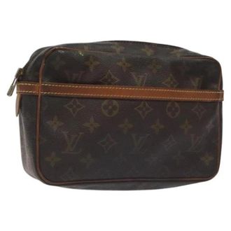 Louis Vuitton Pre-owned Canvas clutches - - Pre-owned - Damen - Braun - ONE SIZE