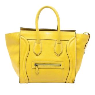 Celine Pre-owned Mini Luggage Tote - - Pre-owned - Damen - Gelb - ONE SIZE