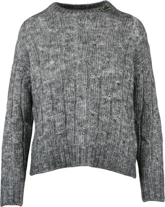 Max Mara Femme, Pulls, Gris, Taille: 36 FR Pull Cabaret Girocollo