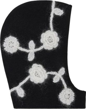 Ganni unisex, Accessoires, Noir, Taille: ONE Size Balaclava 7211