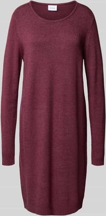 Vila Knielanges Kleid mit Rundhalsausschnitt Modell RIL