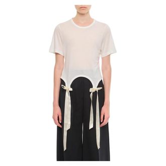 Simone Rocha T-Shirts - - Tops - Damen - Wei&szlig; - M