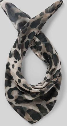 Monari Tuch im Allover-Look mit Leo-Muster