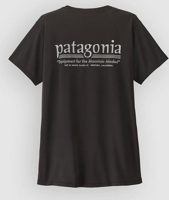 Patagonia Cap Cool Daily - Hut Tripper T-Shirt noir
