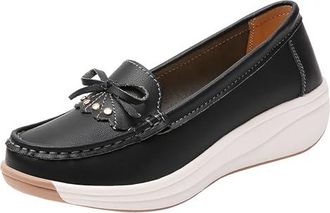 Generic Mocassins pour femme - Chaussures d&eacute;t&eacute; d&eacute;contract&eacute;es et confortables - Antid&eacute;rapantes - Chaussures de sport - Semelle souple - Chaussures de randonn&eacute;e