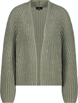 Monari Damen Strickjacke Strick&uuml;berwurf (408469), Gr&ouml;&szlig;e:44, Farbe:Sage (640)