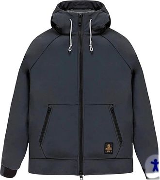 RefrigiWear Homme, Sport, Noir, Taille: 2XL Giubbotto