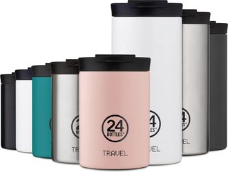 24 Bottles Travel Tumbler - Trinkflasche 350ml, Thermos Kaffee Tee Getränke, Thermosflasche 6hHot/24hCold, Wasserflasche 100% Versiegeltem Deckel, Umweltfreundli