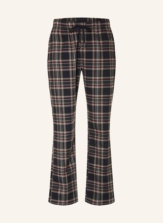 Joop Schlafhose Aus Flanell blau