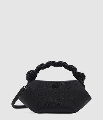 Ganni Sac Mini Bou Grained Printed Black