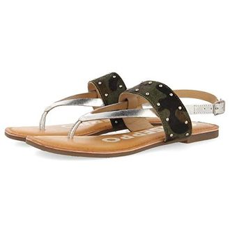 Gioseppo Femme BADESI Sandale Plate, Camouflage, 36 EU