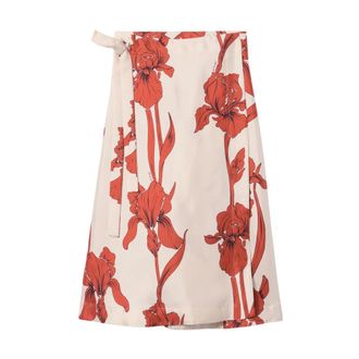 La DoubleJ Pareo Midi Rock - - Skirts - Damen - Mehrfarbig - L