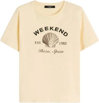 Max Mara Femme, Tops, Jaune, Taille: 40 FR Wkdbora T-shirt