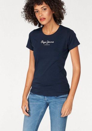 Pepe Jeans London T-Shirt NEW VIRGINIA mit Logo-Print