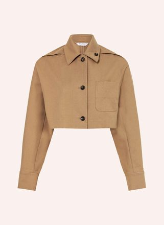 Max Mara Cropped-Jacke Smalto braun