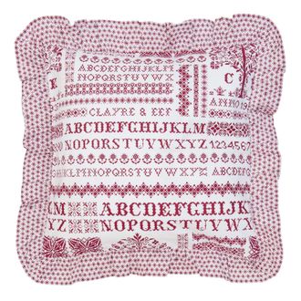 Clayre & Eef CSP21R Kissenh&uuml;lle/Dekokissen 40 * 40 cm