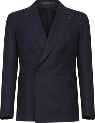 Tagliatore Homme, Vestes, Bleu, Taille: L Tagliatore Vestes