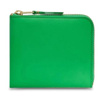 Comme Des Gar&ccedil;ons unisex, Accessoires, Vert, Taille: ONE Size Classic Leather Line Wallet