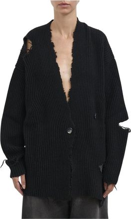 Haikure Femme, Pulls, Noir, Taille: 36 FR Cardigan Courtny en Laine