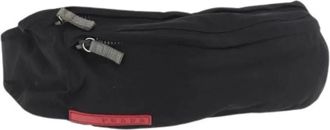 Prada Sac banane en nylon Pre-owned - Femme - Pre-owned - Noir - Taille: ONE Size