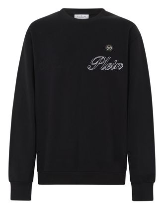 Philipp Plein Round Neck Sweatshirt Signature