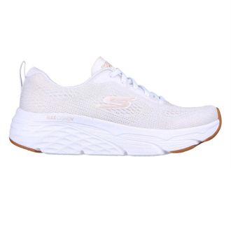 Skechers Max Cushioning Elite Sneaker f&uuml;r Damen (Wei&szlig;/Ros&eacute;gold)