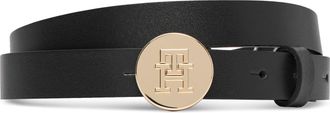 Tommy Hilfiger G&uuml;rtel Tommy Hilfiger Th Penny 2.0 AW0AW19295 Schwarz