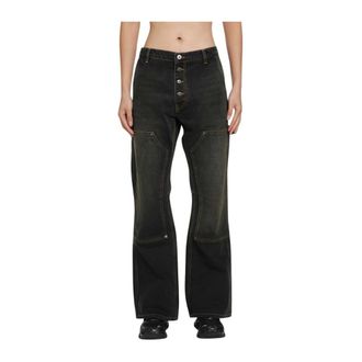 Off-white Jean large - Femme - Jeans - Noir - Taille: W32