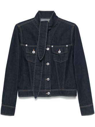 Lanvin veste en jean - Bleu