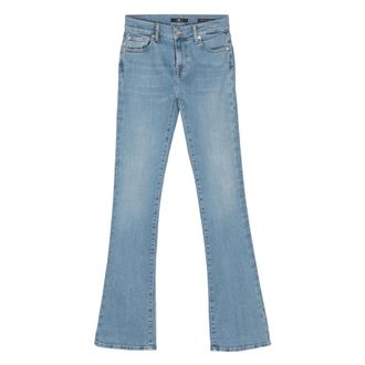 7 For All Mankind Slim Illusion Bootcut Jeans - - Jeans - Damen - Blau - W25