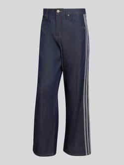 adidas Originals Straight Fit Jeans mit Kontraststreifen