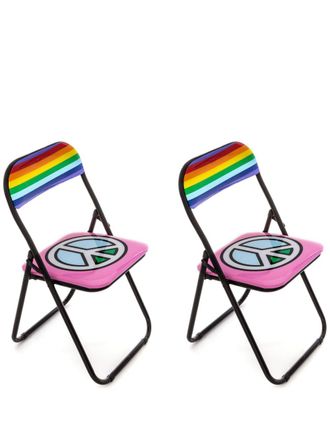 Seletti Gepolsterter Sedie Stuhl - Schwarz