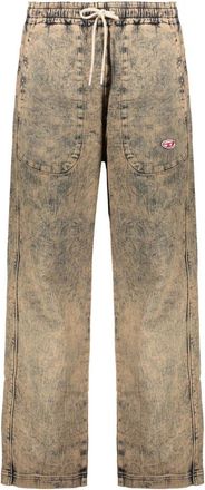 Diesel Homme, Jeans, Brun, Taille: 36 FR Pantalon Jogger en Denim