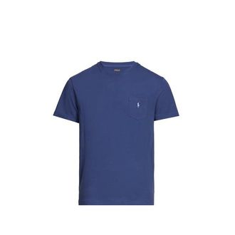 Polo Ralph Lauren Baumwoll-T-Shirt in Blau