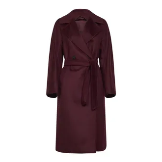 Max Mara Resina Coat - - Coats - Damen - Rot - 2XS