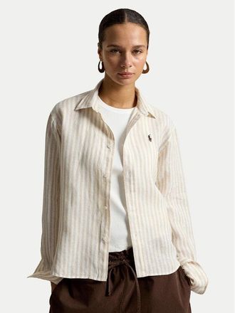 Polo Ralph Lauren Hemd 211935130504 Hellbeige Relaxed Fit