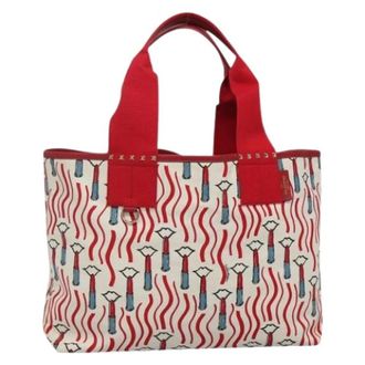 Valentino Pre-owned Canvas Handtaschen - - Pre-owned - Damen - Mehrfarbig - ONE SIZE