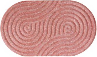 WYE Seifenschale |Zen| Kalypso-Rot nachhaltig - Soap Dish/Seifenhalter/Schwammhalter Küche - Design Seifenablage spülmaschinenfest 12 x 7 x 1 cm