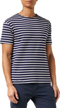 Armor Lux Herren 1524 Langarmshirt, Mehrfarbig (Navire/Nature 429), XXXX-Large (Herstellergröße: 8)