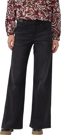 s.Oliver Jeans Suri/Regular Fit/Mid Rise/Wide Leg/Schmuck-Detail