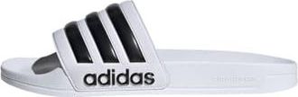 adidas Mixte Adilette Shower Slides, Cloud White / Core Black / Cloud White, 44.5 EU
