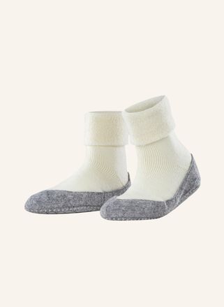Falke Stoppersocken Cosyshoe Aus Merinowolle weiss