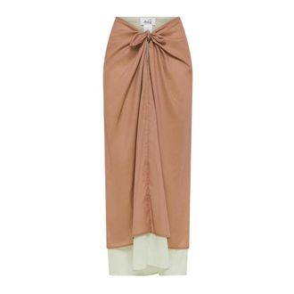 Ni&ugrave; Niu, Damen, R&ouml;cke, Beige, LGr&ouml;&szlig;e
