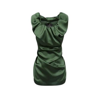 Vivienne Westwood Femme, Robes, Vert, Taille: 36 FR Ginnie Top