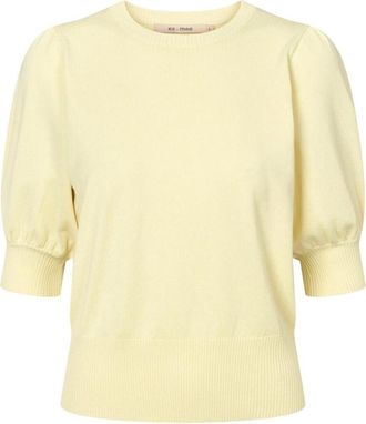 Rue de Femme RUE de Femme, Femme, Pulls, Jaune, Taille: 46 FR Tricot Doux Sorrel, Jaune Clair