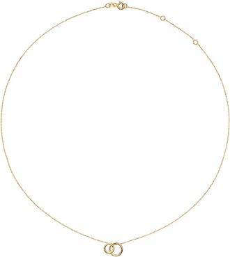 Jackie Gold Halskette - Giro Doppio 585 Gold Kette - Gr. unisize - in Gold - für Damen