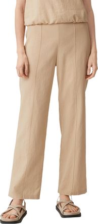 Comma Damen 60.2.62.18.180.2132614 Hose, 8312 beige, 34/Long