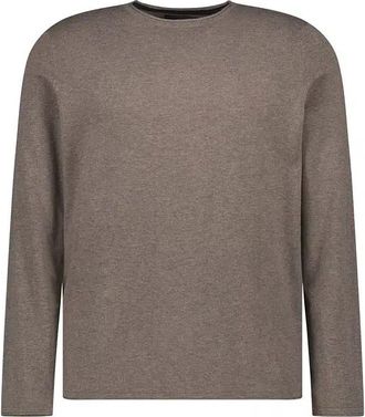 Marc O'Polo Herren Pullover grau unifarben