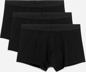 Arket Boxer Aus Jersey 3er-Set -Schwarz